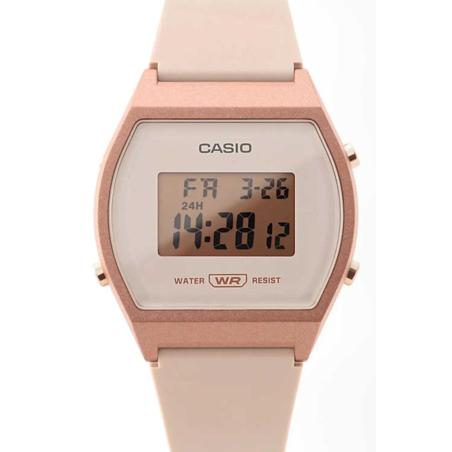 Casio Women's Sports Digital Rose Gold Tone/Pink Resin Watch LW204-4A ...